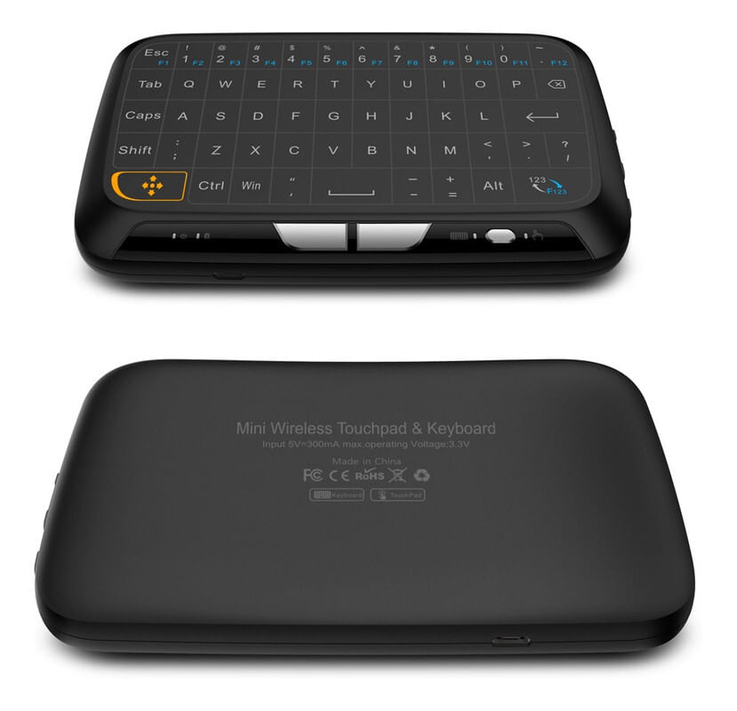Mini Touchpad Air Mice 2.4ghz Qwerty Wireless Keyboard - Carrefour
