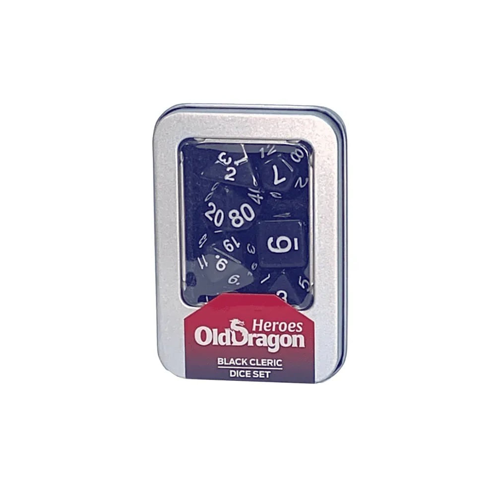 Conjunto De 7 Dados Old Dragon Heroes Cleric Rpg - Carrefour