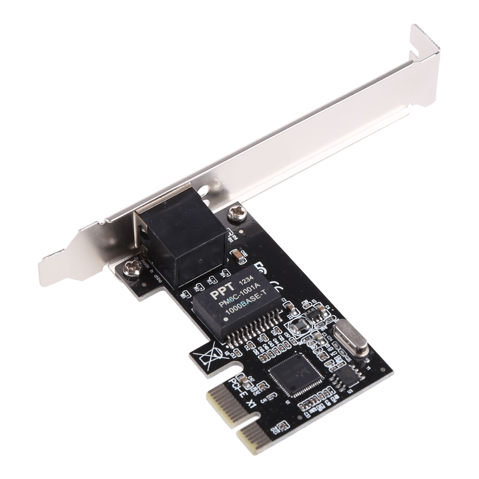 Pci-e Gigabit Network Card Pcie Lan Adapter Desktop 10/100/1000mbp ...