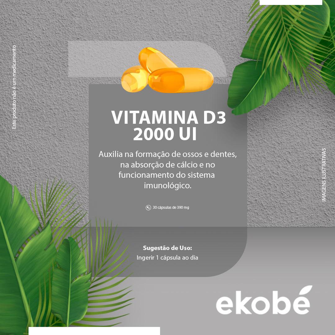 Vitamina Imune D3 Suplemento 2000ui 30 Cápsulas - Carrefour