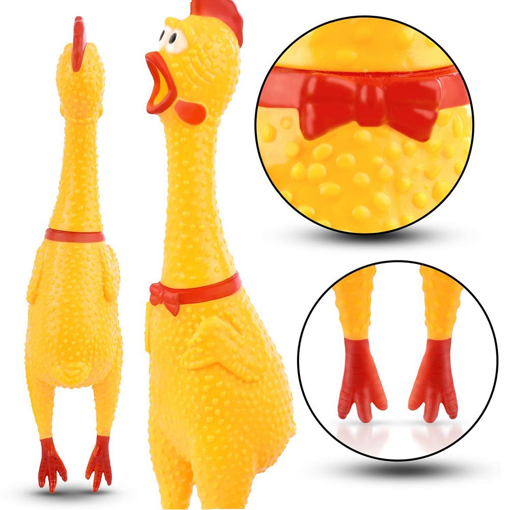 Squeeze Chicken Toy Poplay Rubber Para Crianças, Adultos E Cães - Carrefour