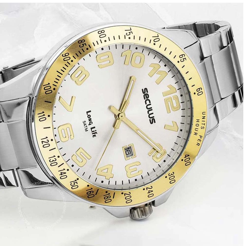 Relógio Seculus Masculino Long Life 20928g0svna1 - Carrefour