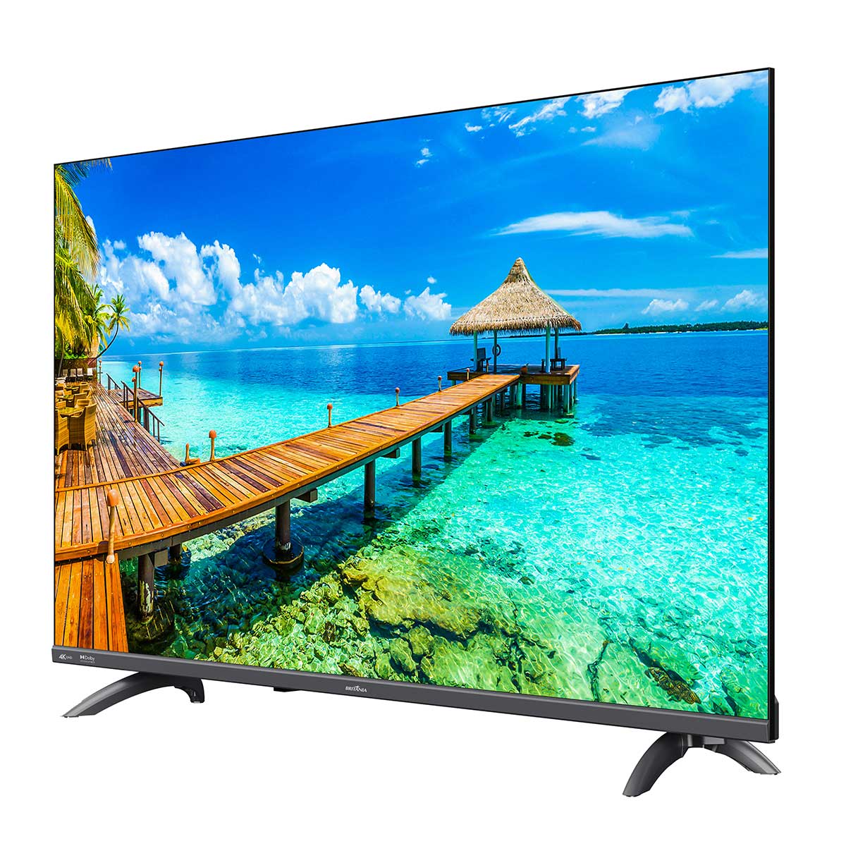 Smart Tv Britânia 50 Polegadas Btv50g2sgtssgbl 4k Uhd Led Dolby Audio ...
