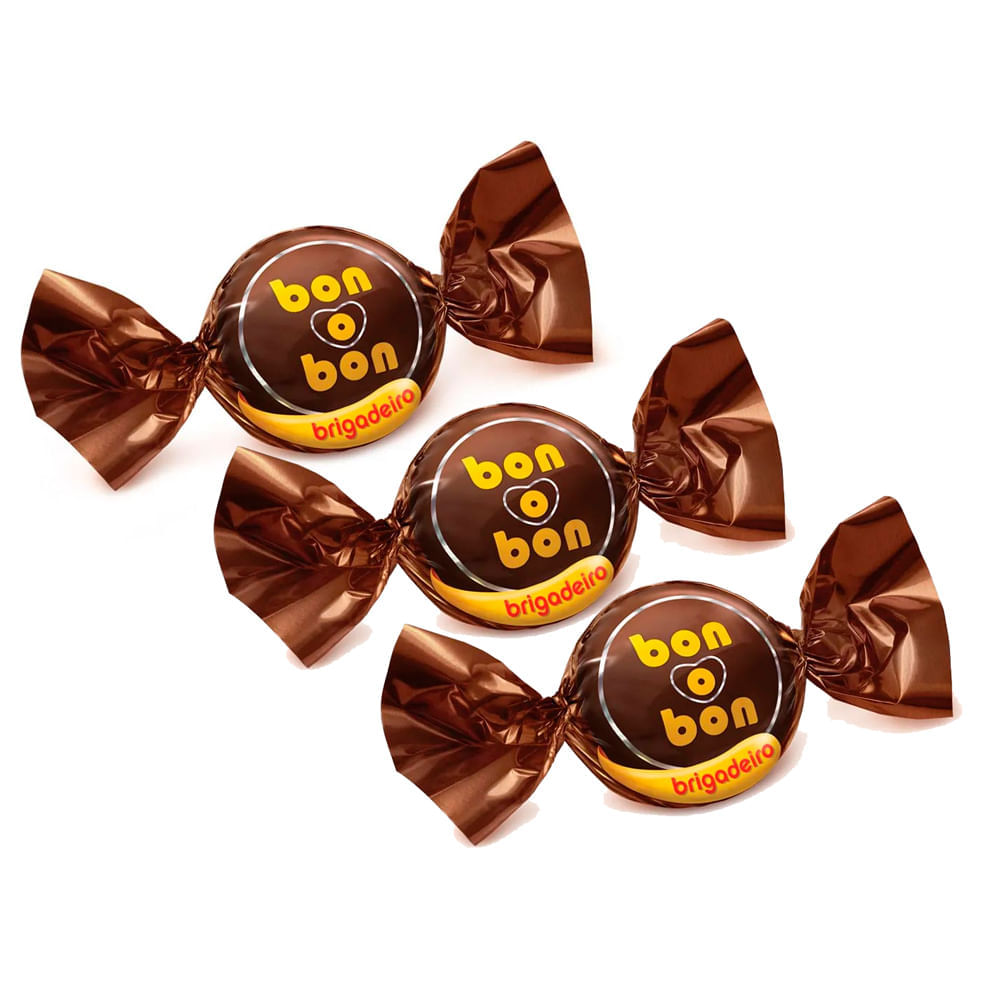 Kit 3 Bombom Bon O Bon Sabor Brigadeiro 15g Com 1 Unidade - Carrefour