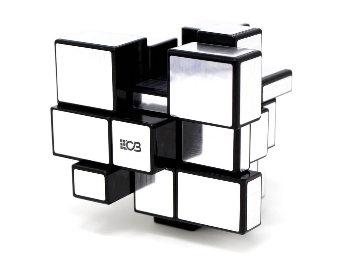 Cubo Mágico Profissional - Cuber Pro Blocks Prateado (3x3x3) - Carrefour