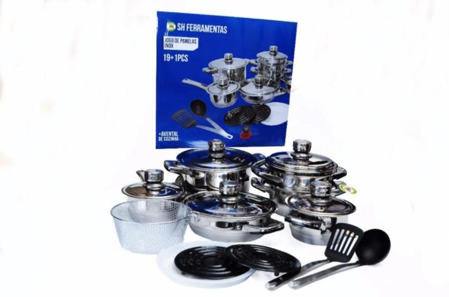 Jogo De Panelas Inox De 19 Peças Songhe Tools - Carrefour