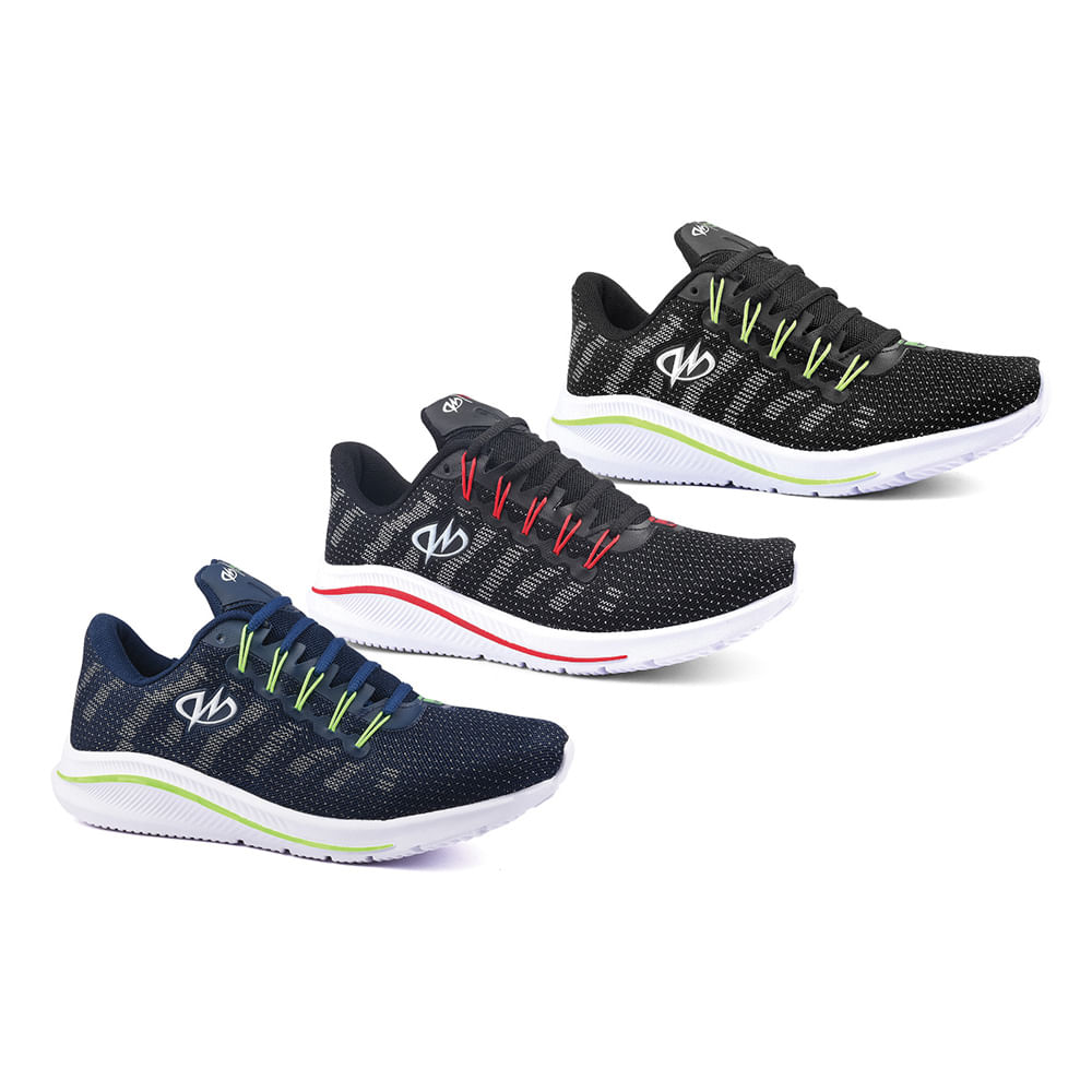 Kit 3 Pares Tênis De Academia Runway Training Masculino - Carrefour