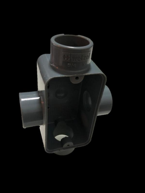 Condulete 3/4" PVC X - Condulete 3/4" PVC.. CONDULETE 3/4" - PVC ...