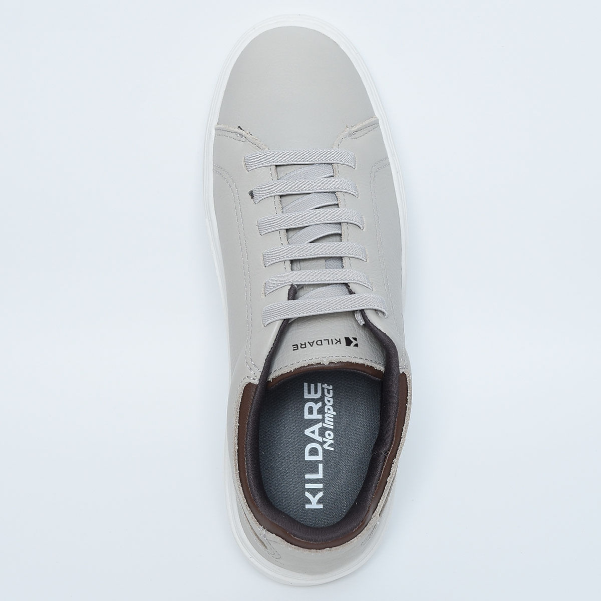 Tênis Couro Kildare Soho Masculino - Creme - 38 - Carrefour