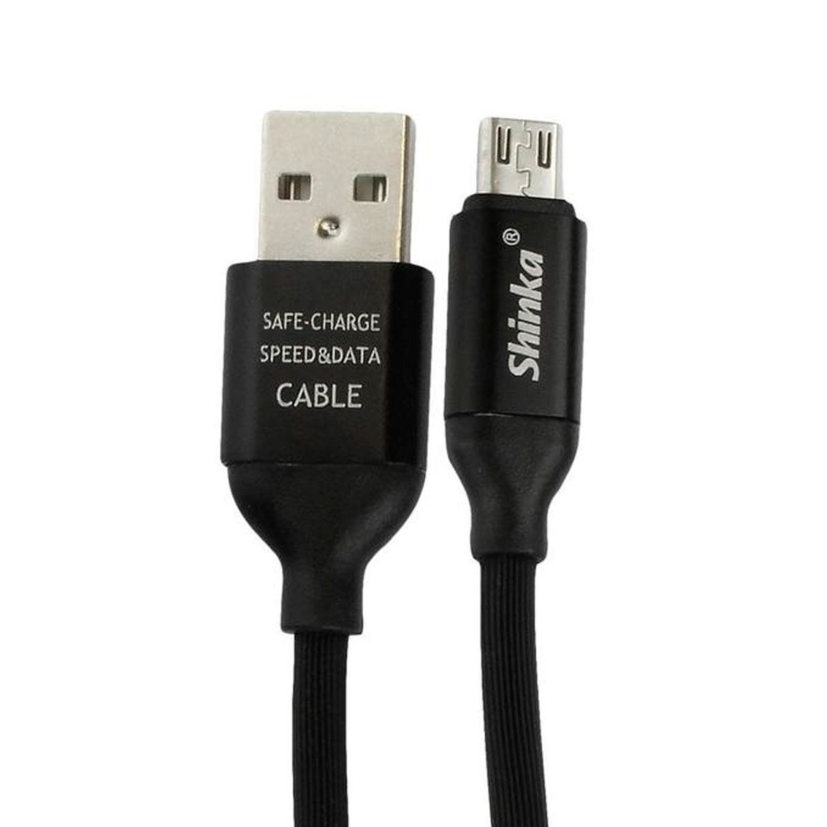 Cabo V8 Micro Usb Emborrachado 1.20 Metros Preto Shinka - Carrefour