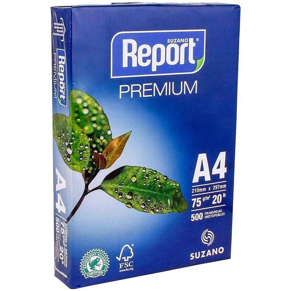 Resma De Papel A4 Suzano Report Premium - Carrefour