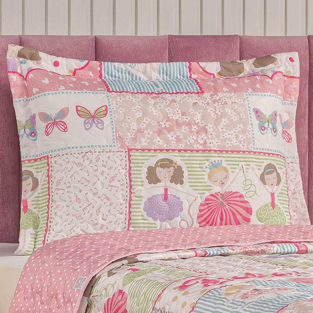 Colcha Solteiro Infantil 2 Peças Balé Ballet - Carrefour