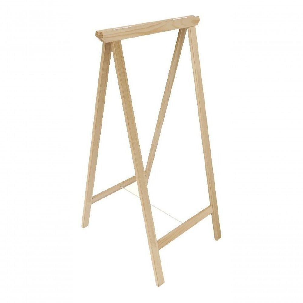 Cavalete De Madeira C/tábua Pinus 100cm Para Bancada - Carrefour
