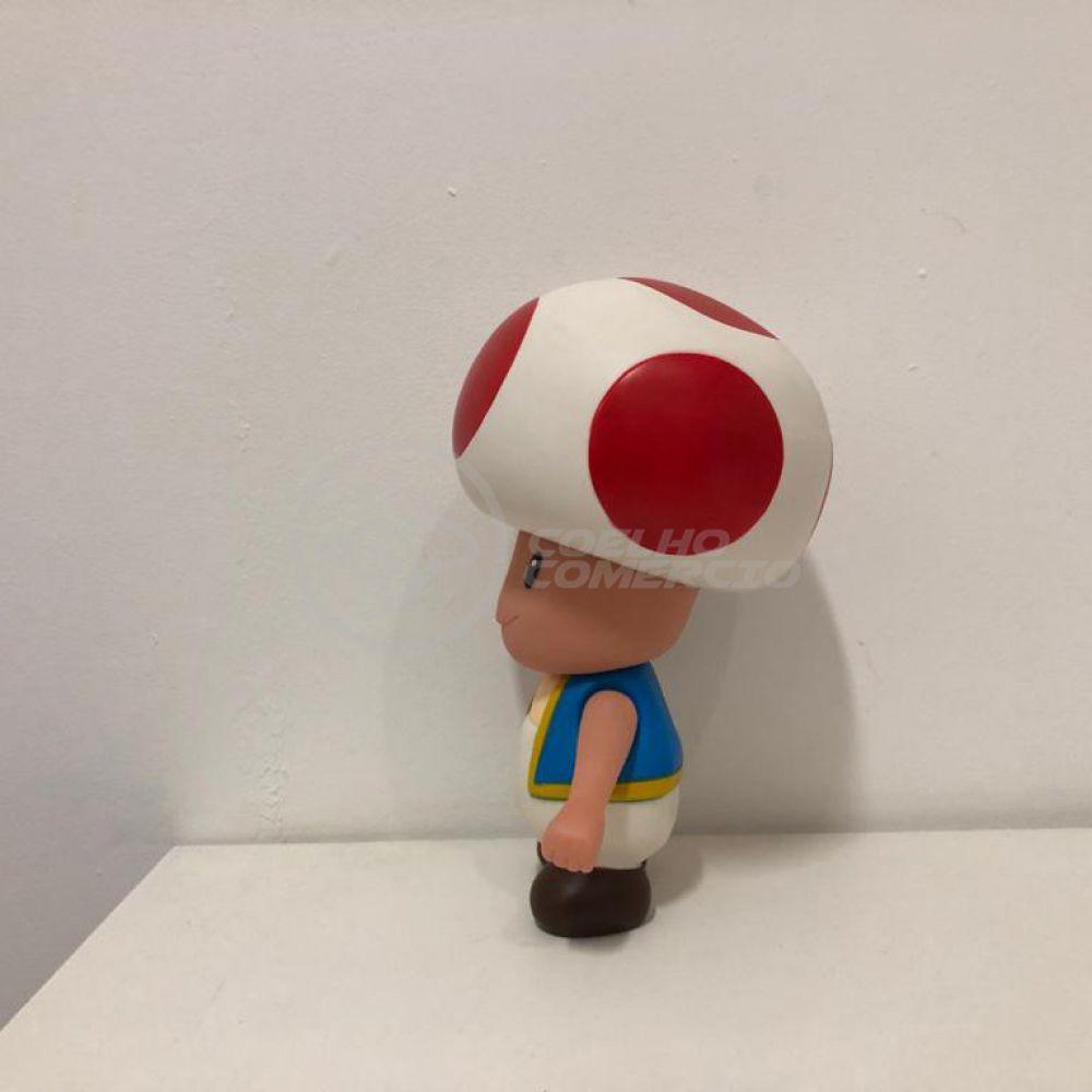 Boneco Action Figure Cogumelo Toad Articulado 20cm - Carrefour