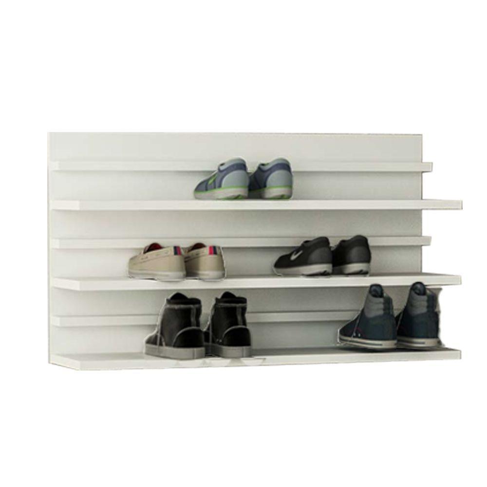 Sapateira Suspensa 3 Prateleiras Branca Em Mdf - Carrefour