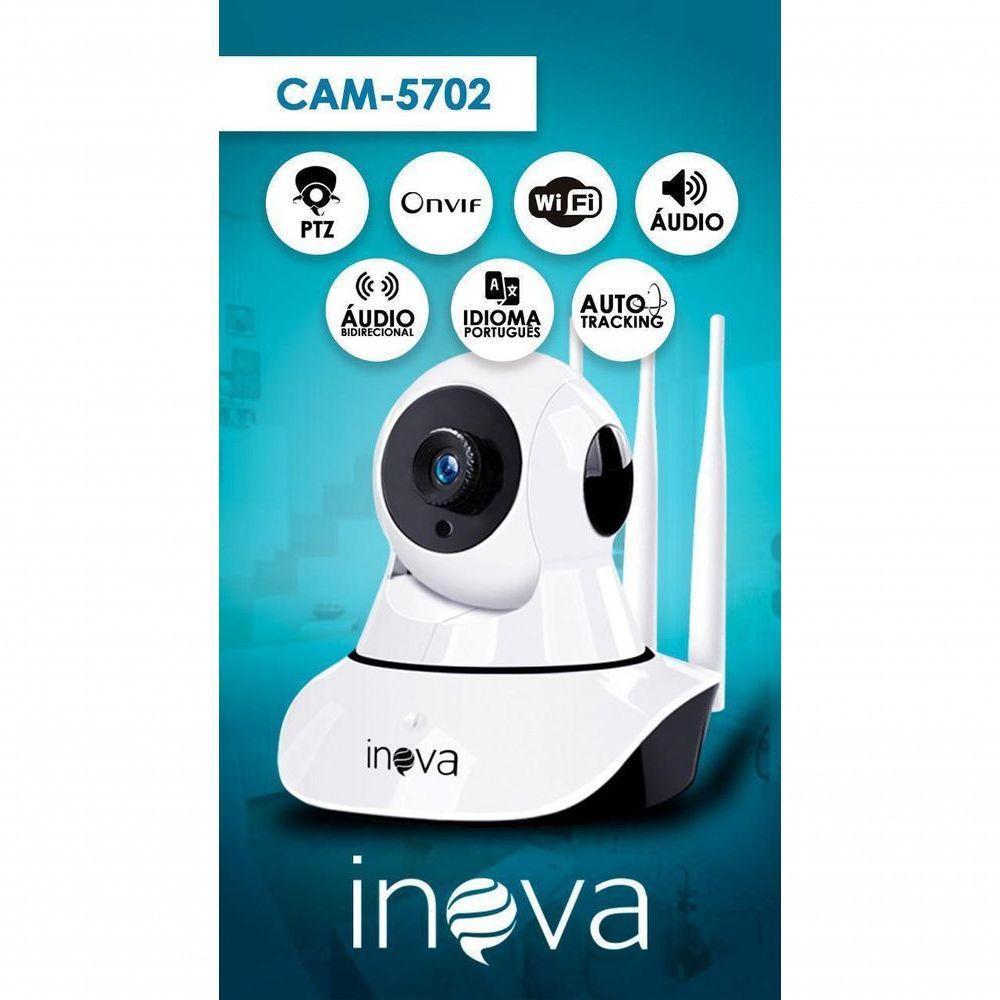 Camera Inteligente Ip Wi-fi Autotracking Inova - Carrefour