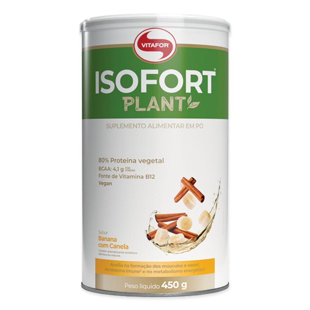 Kit 5 Isofort Plant Vitafor 450g Banana Com Canela - Carrefour
