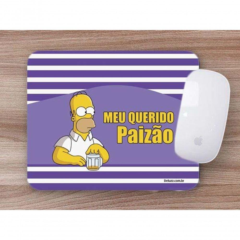 Mouse Pad Presente Ideal Para Seu Pai Paizão Homer 18x20 - Carrefour