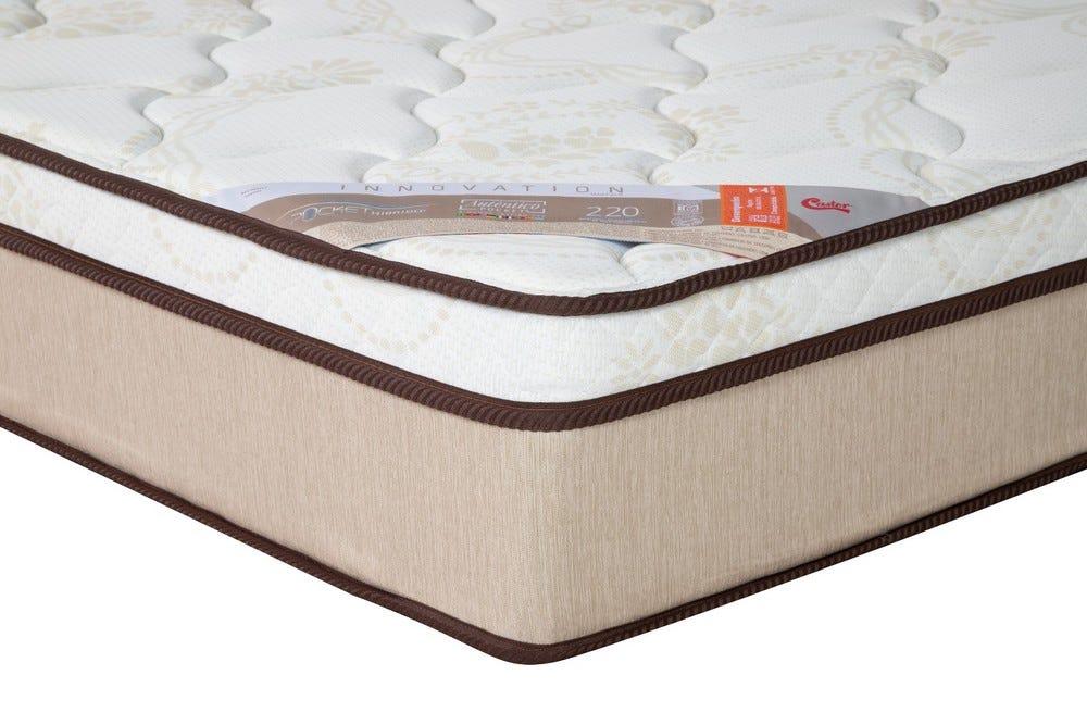 Colchão Castor Solteiro Innovation Híbrido 120x203x27cm - Carrefour
