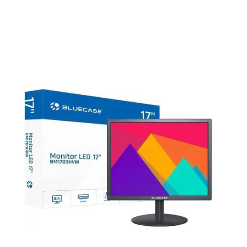 Monitor Led 17" Bluecase Bm17d3hvw - Svga/hdmi/vga/vesa Preto 5:4 ...