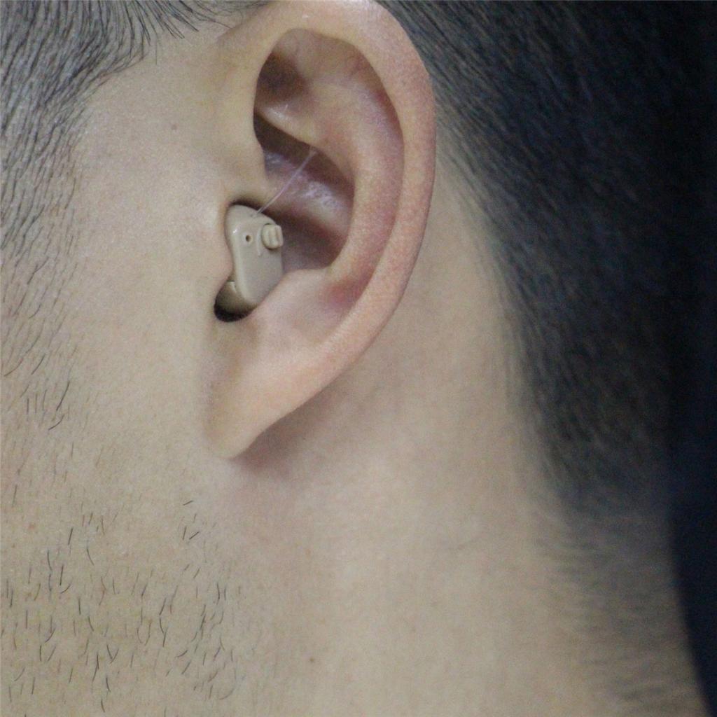 Mini Aparelho Auditivo Digital Amplificador De Voz De Som Ajustável ...