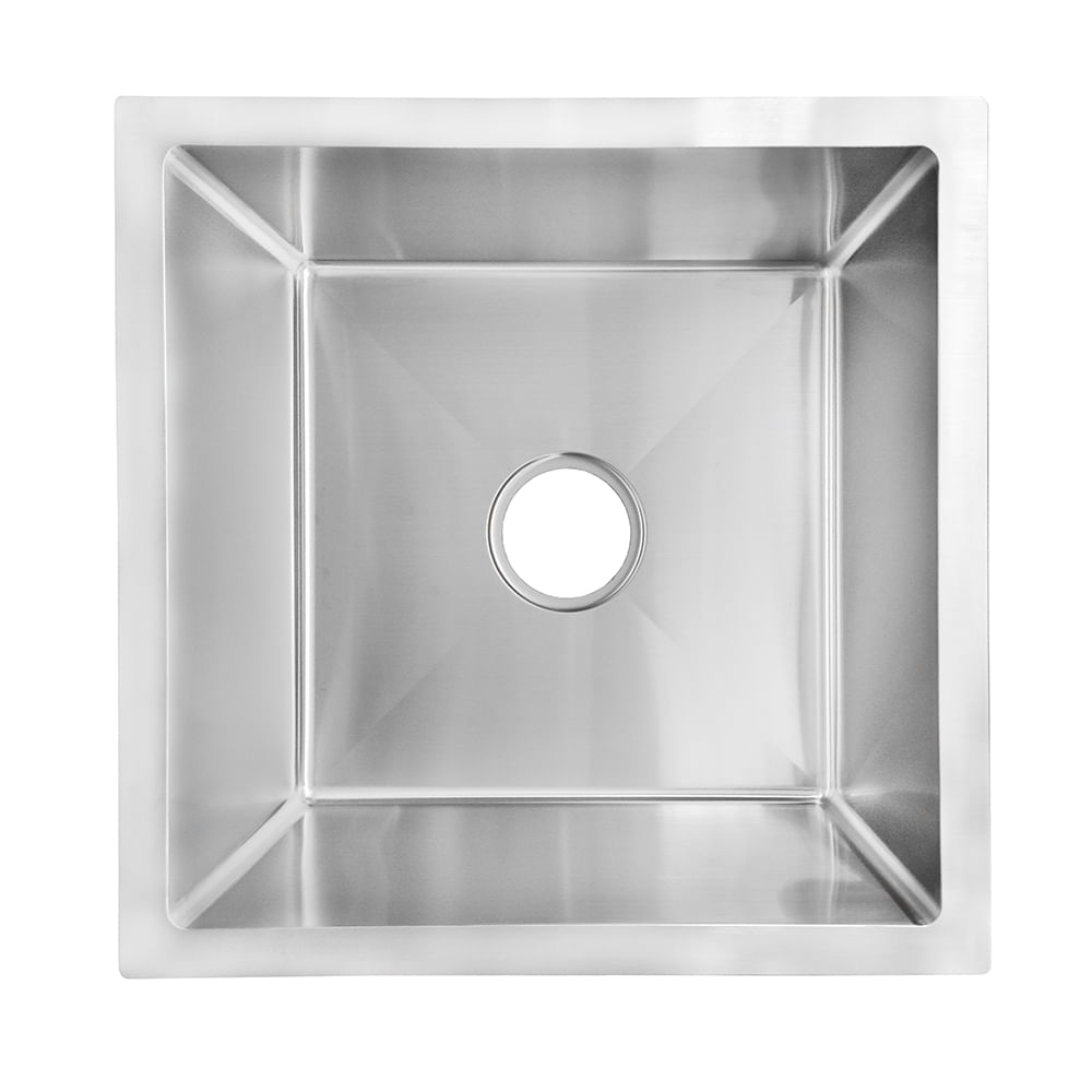 Cuba Quadrada Aço Inox 304 Malta 45x45 Cm Icnox - Carrefour