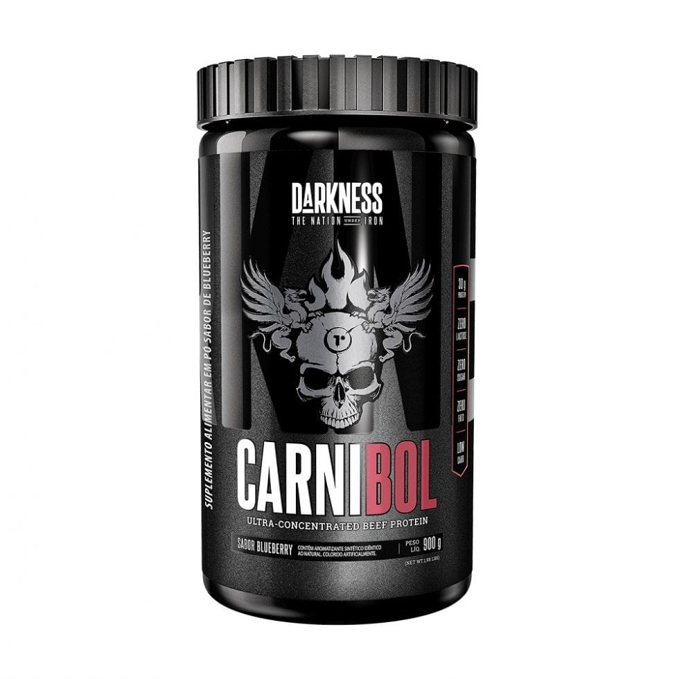 Carnibol (900g) - Nova Embalagem - Blue Berry - Carrefour