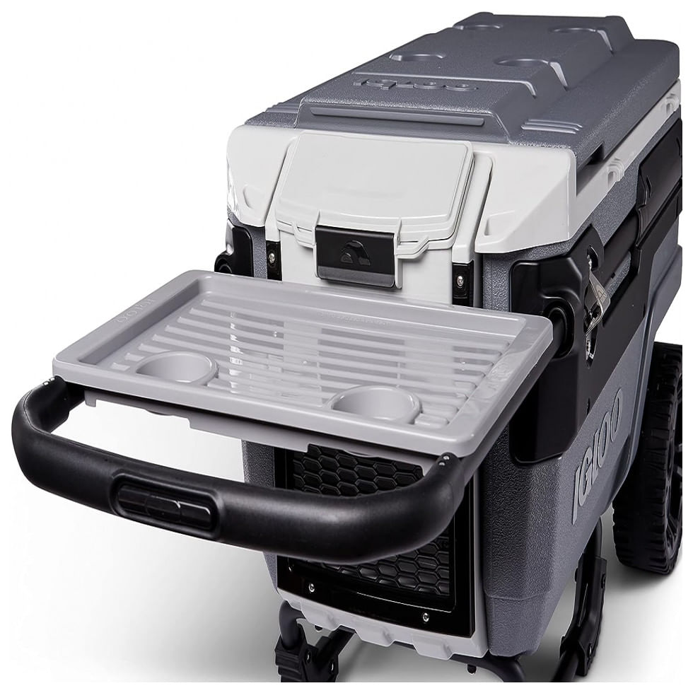 Cooler Termico 70l Reforcado Com Rodas E Alca, Igloo, Cinza - Carrefour
