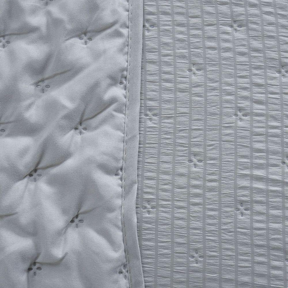 Kit Colcha Casal Santorini Super Macia 220x240 Cinza Elefante - Carrefour