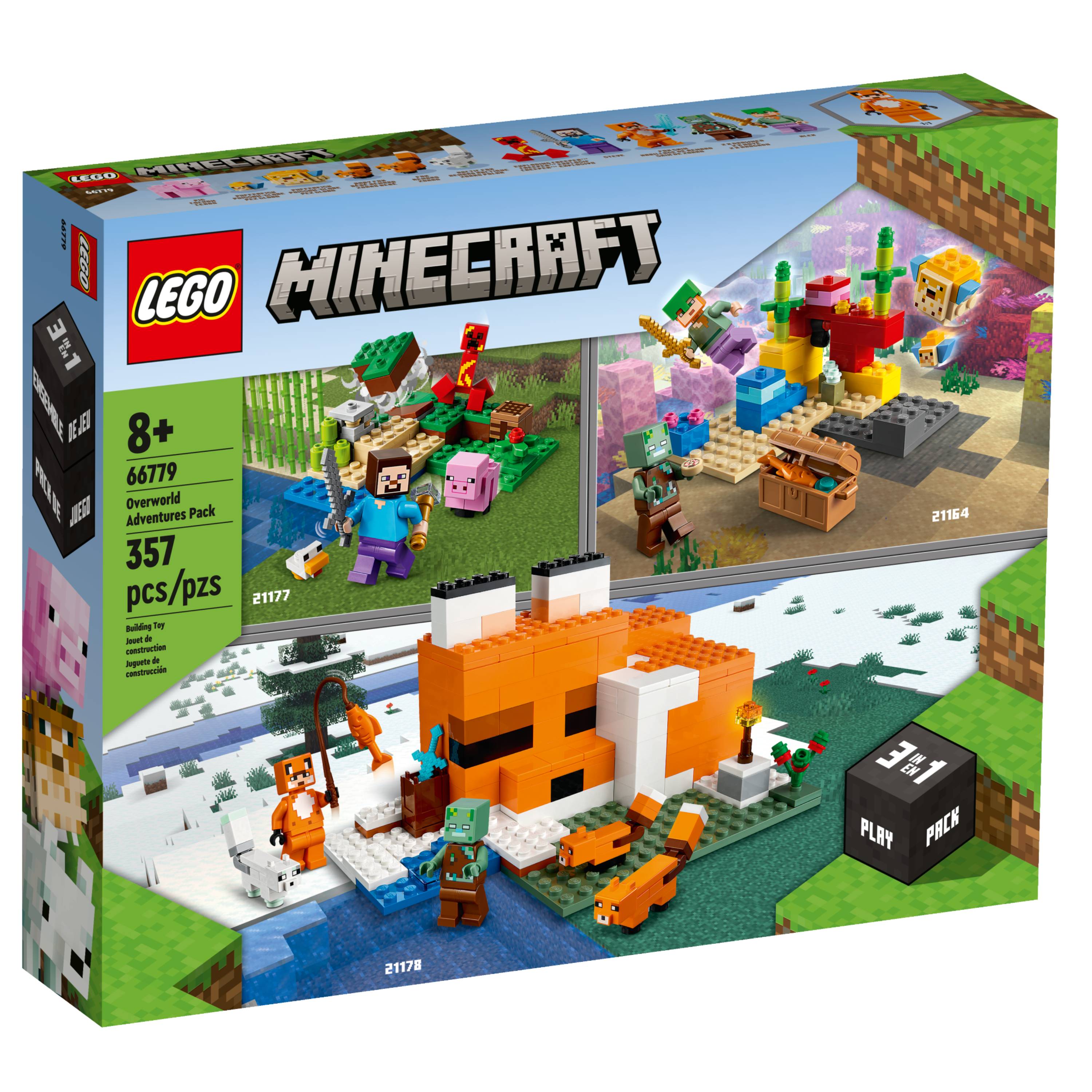 Lego Lego Minecraft - Conjunto De Aventuras Da Superfície - Carrefour