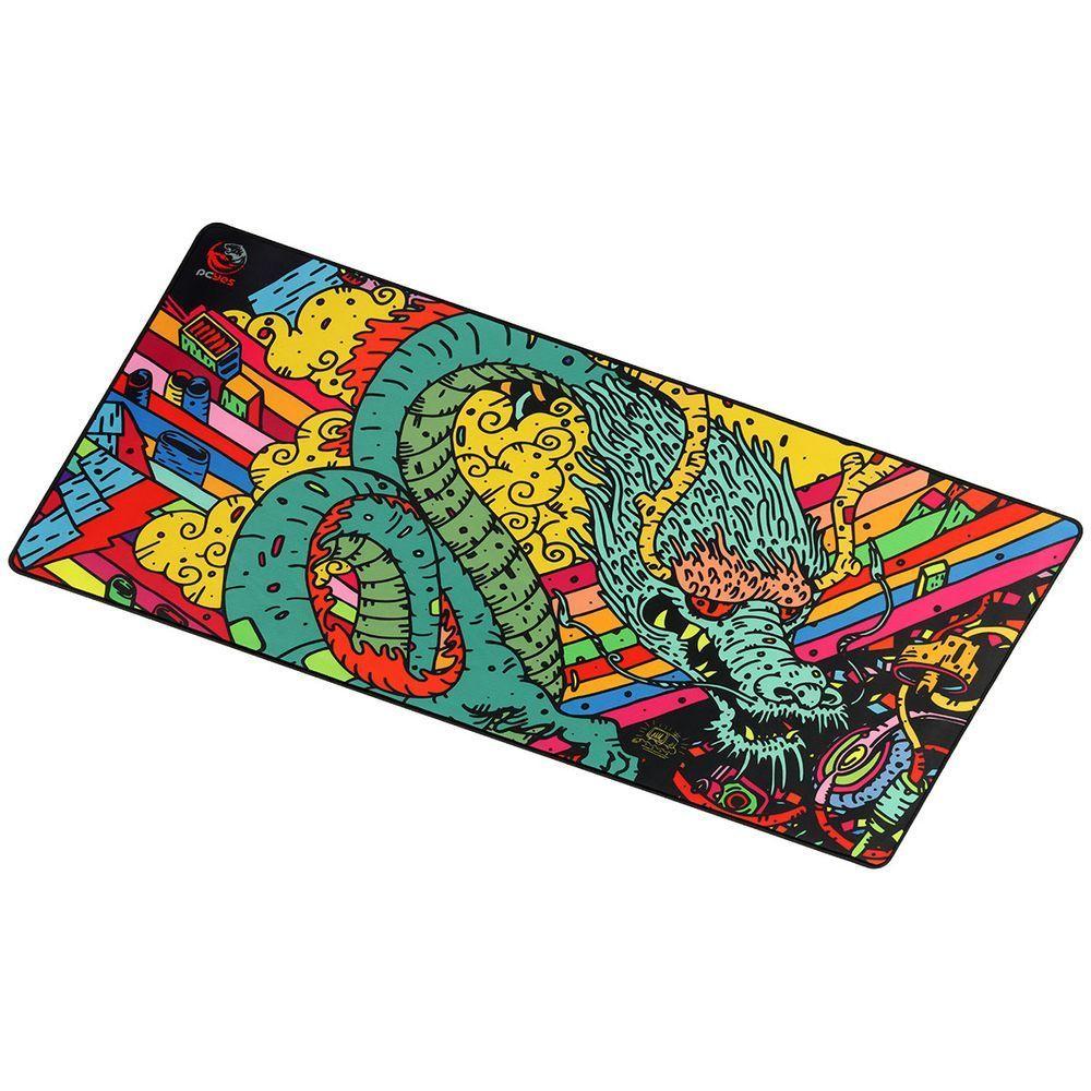 Mouse Pad Dragon Extended - Estilo Speed - 900x420mm - Pmd90x42 - Carrefour