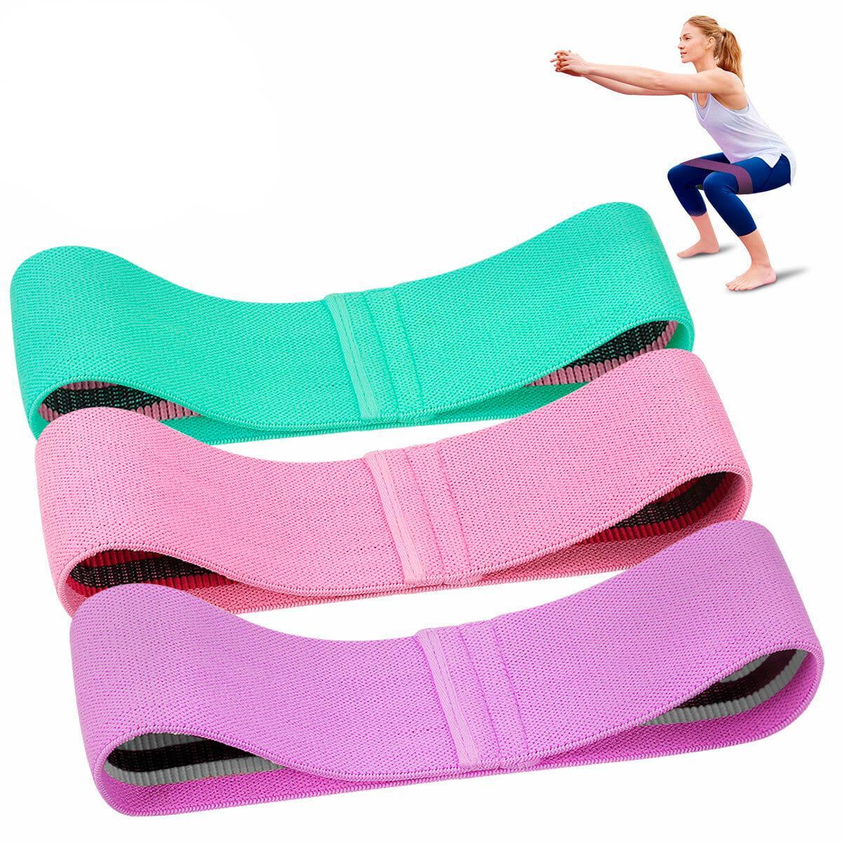 Kit 3 Faixas Elásticas Hip Band Exercícios Funcional Imediat - Carrefour