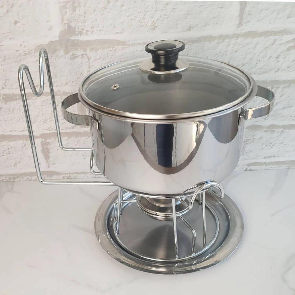 Le Rechaud Inox 5 Litros Panela Para Buffet Restaurante Casa Servir ...