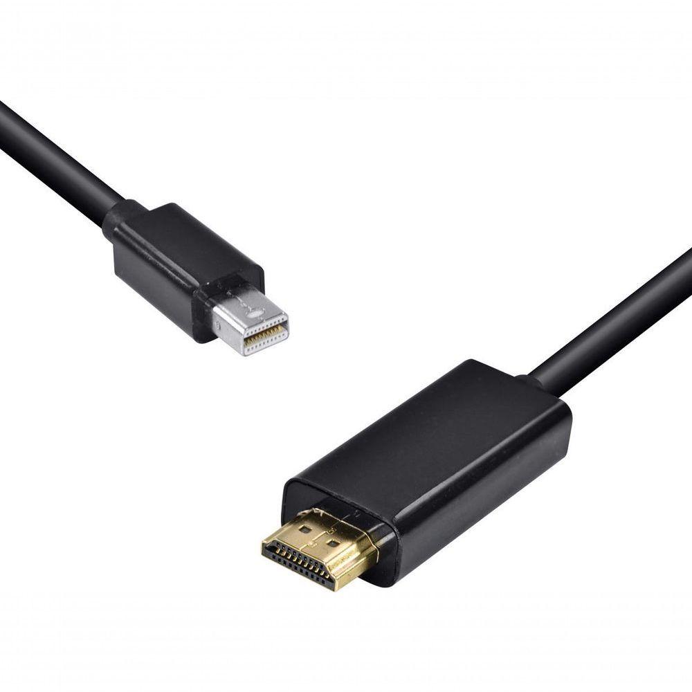Cabo Mini Displayport 1.1 Para Hdmi 1.4v 2m - Hmdp-2 - Carrefour