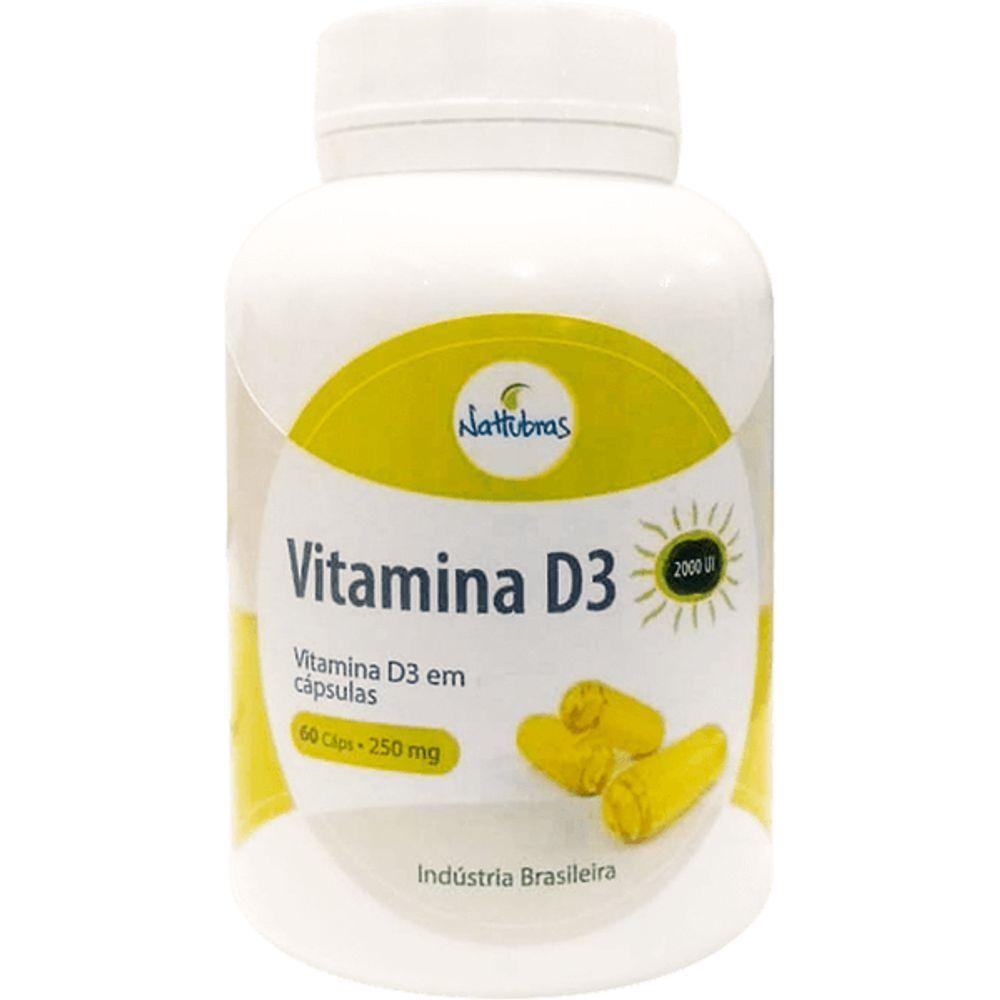 Vitamina D3 2000 Ui 60 Cápsulas Nattubras 60 Cápsulas 2000ui - Carrefour