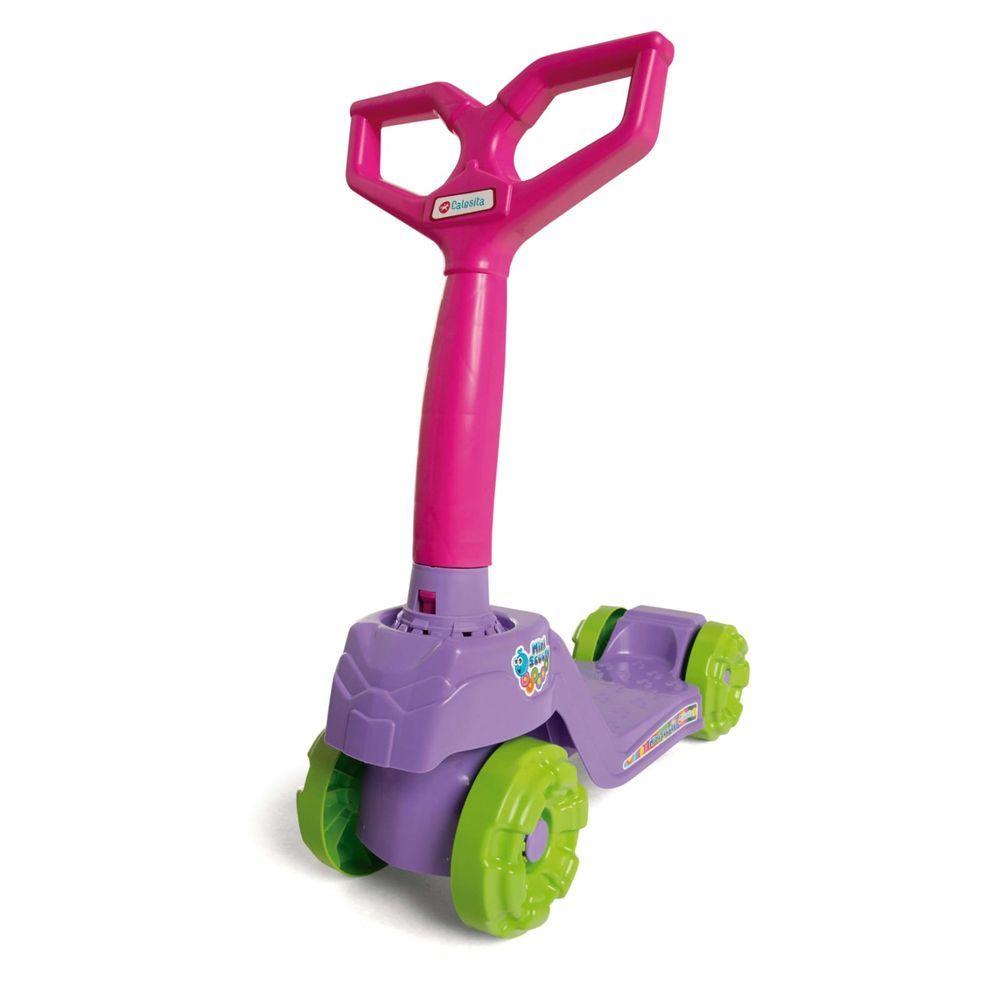 Patinete Infantil Mini Scooty Lilás - Calesita - Carrefour