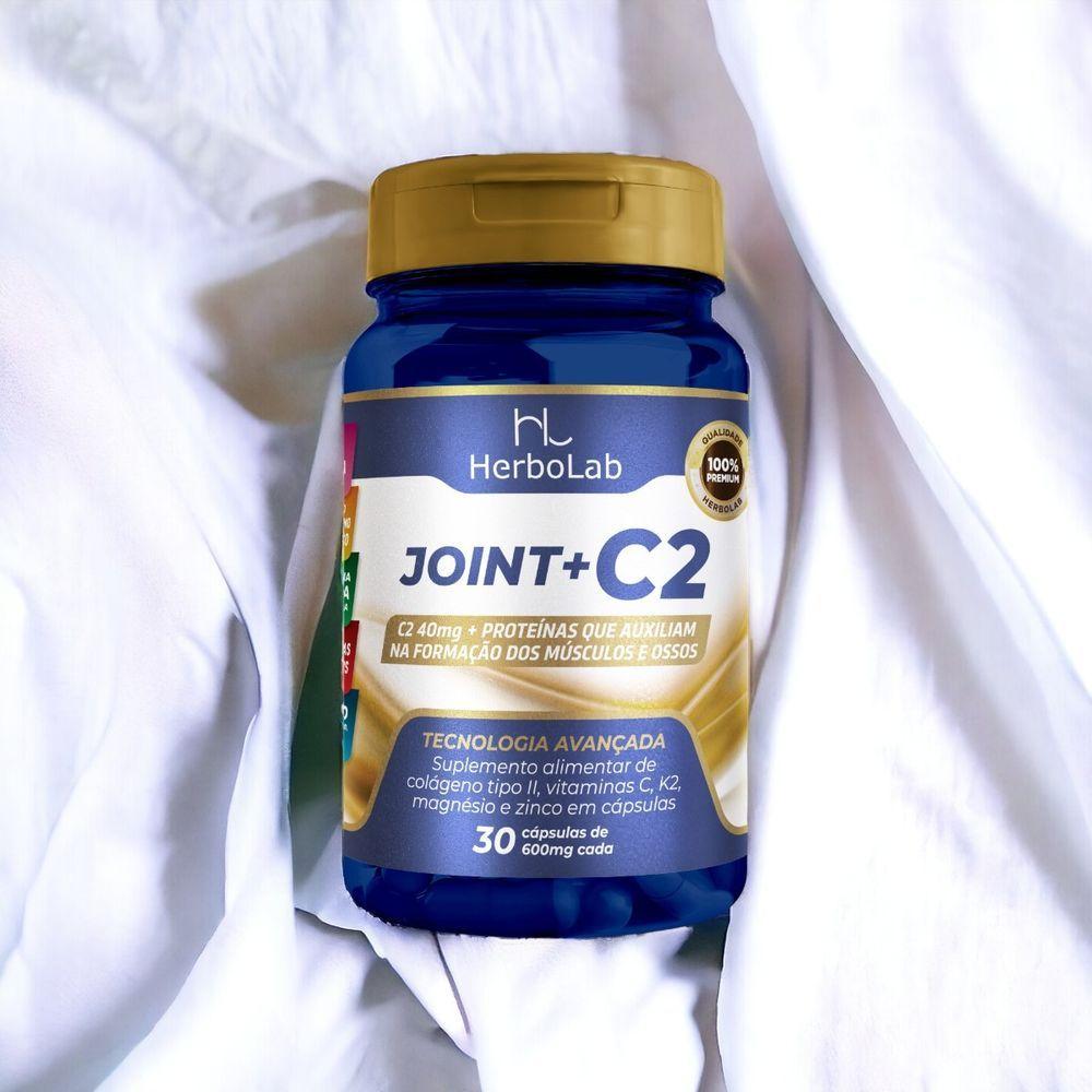 Kit 2x Joint + C2 (colágeno Tipo Ii) 30 Caps - Herbolab D - Carrefour
