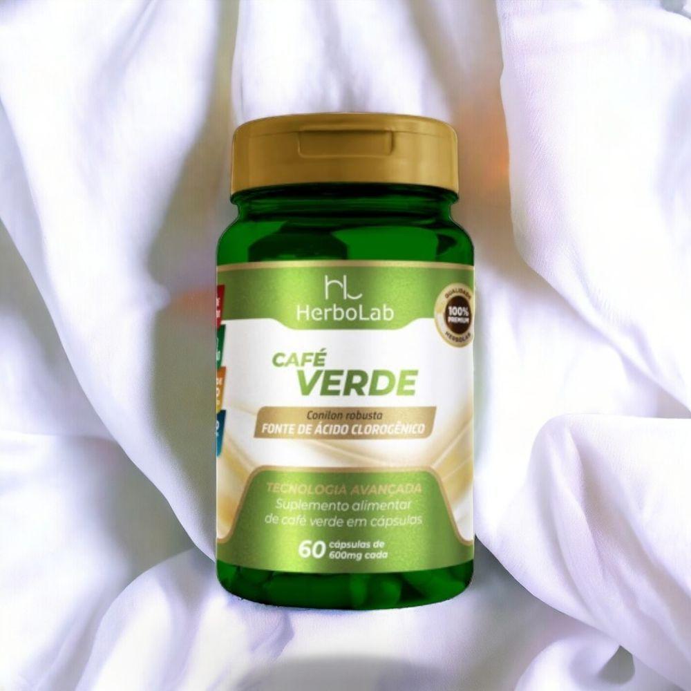 Kit 2x Café Verde 60 Caps 600mg Herbolab C - Carrefour