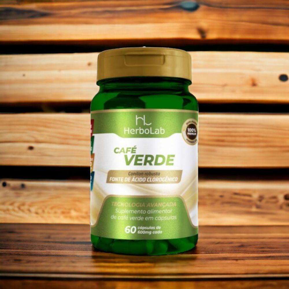 Kit 3x Café Verde 60 Caps 600mg Herbolab C - Carrefour