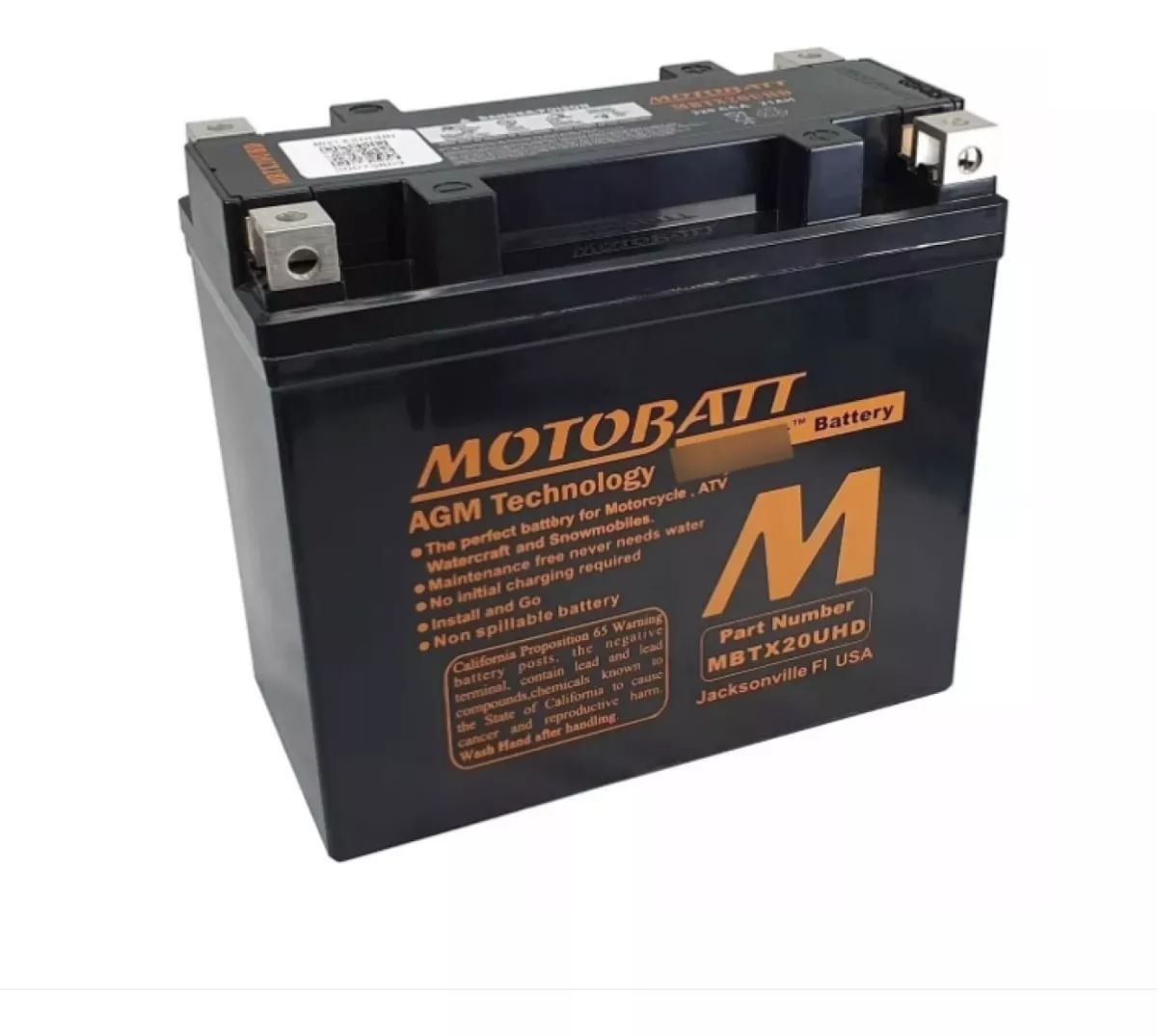 Bateria Motobatt 21ah Mbtx20u-hd Agm/quadflex - Carrefour