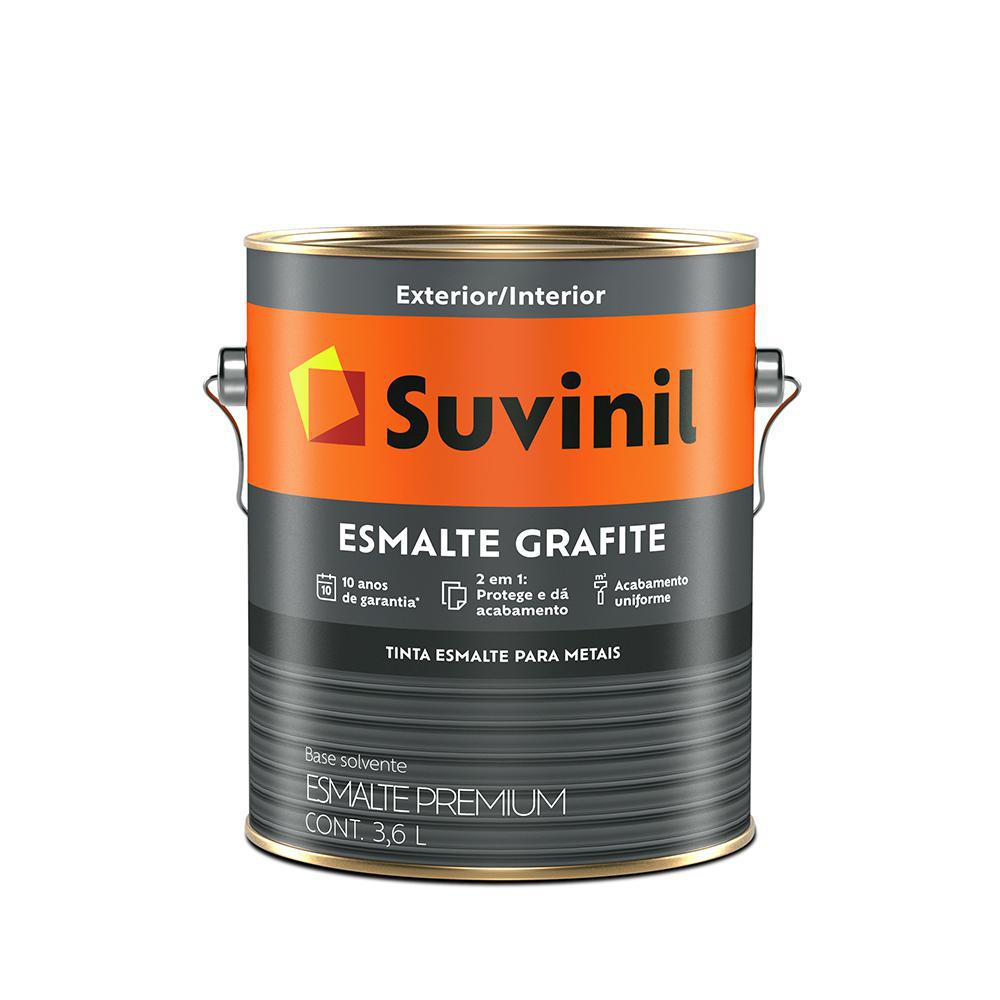 Suvinil Esmalte Grafite 3,6 Litros - Grafite Claro - Carrefour