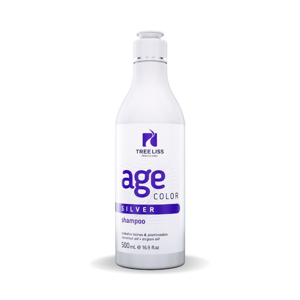 Shampoo Loiros E Grisalhos Silver Age Color 500ml Tree Liss - Carrefour