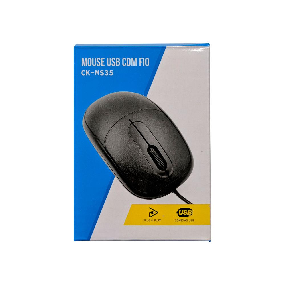 Para o simples uso no dia a dia o Mouse CK-MS35BK da C3-Tech ...