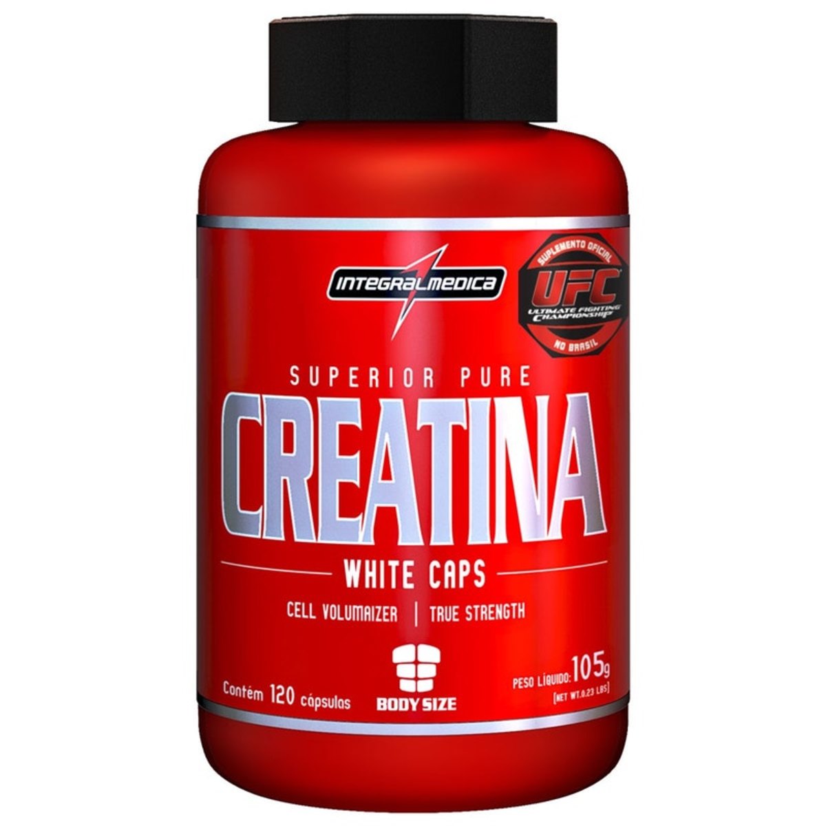 Creatina Hardcore 120 cápsulas - IntegralMedica - Carrefour