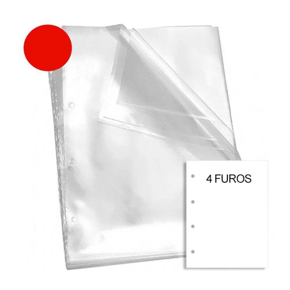 Envelope Plástico Acp A4 4 Furos 0,12mm 500 Unidades - Carrefour