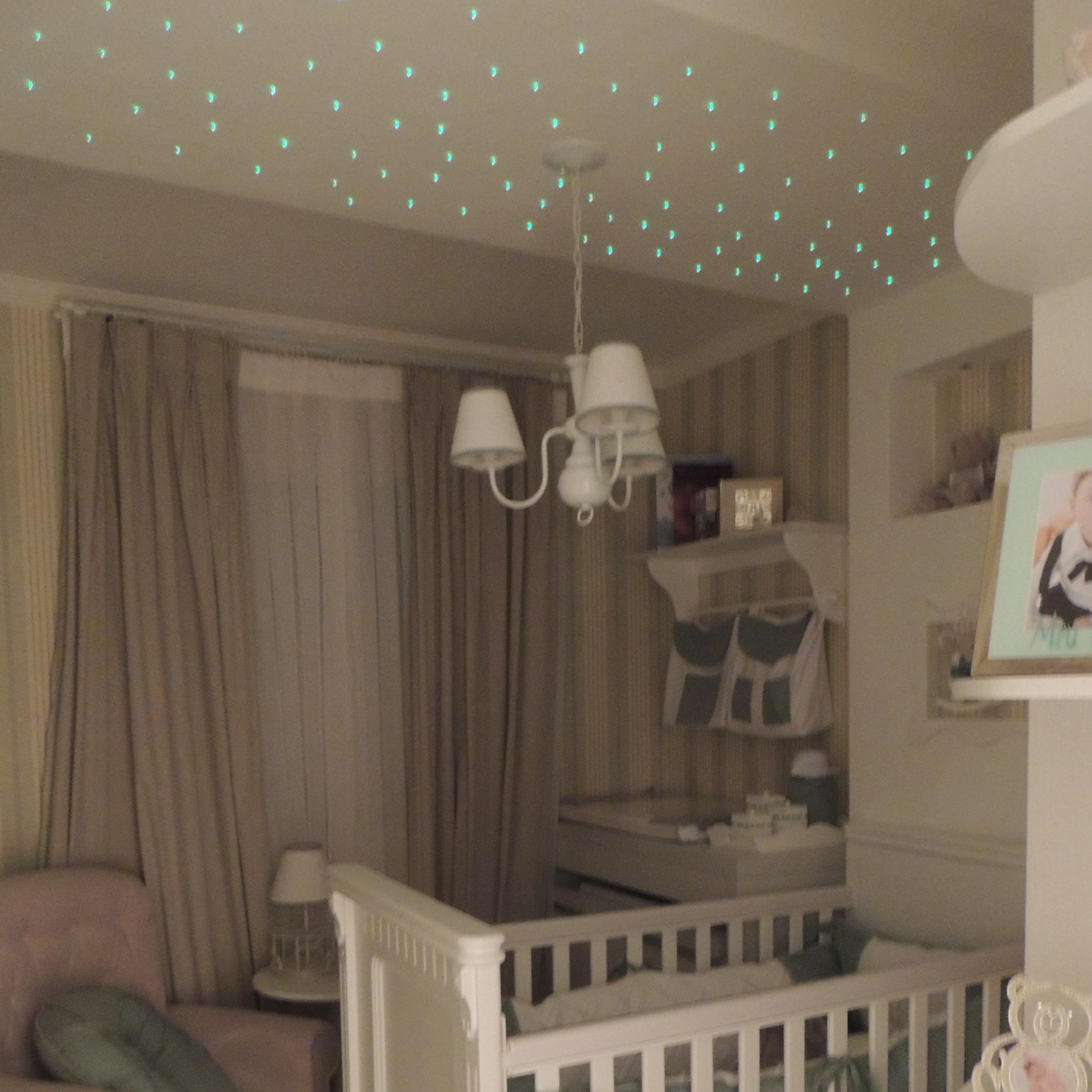 Kit 80 Noite Estrelado Fibra Ótica Efeito Estrelado Rgb Mix - Carrefour