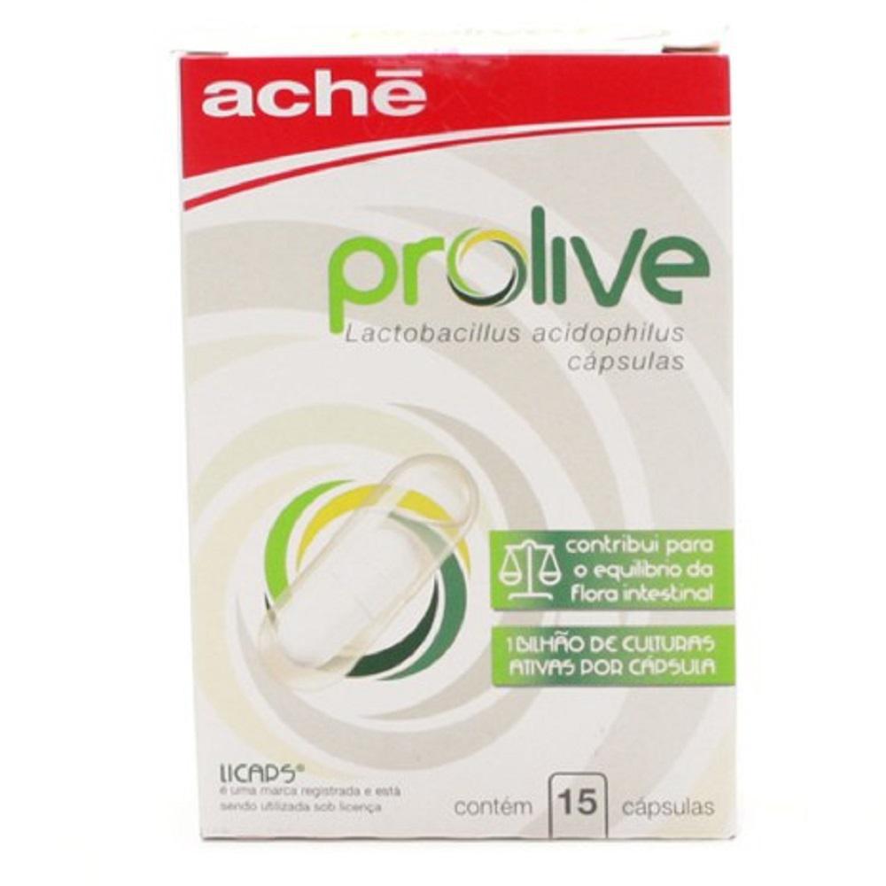 Prolive Lactobacillus Acidophilus 15 Cápsulas - Carrefour