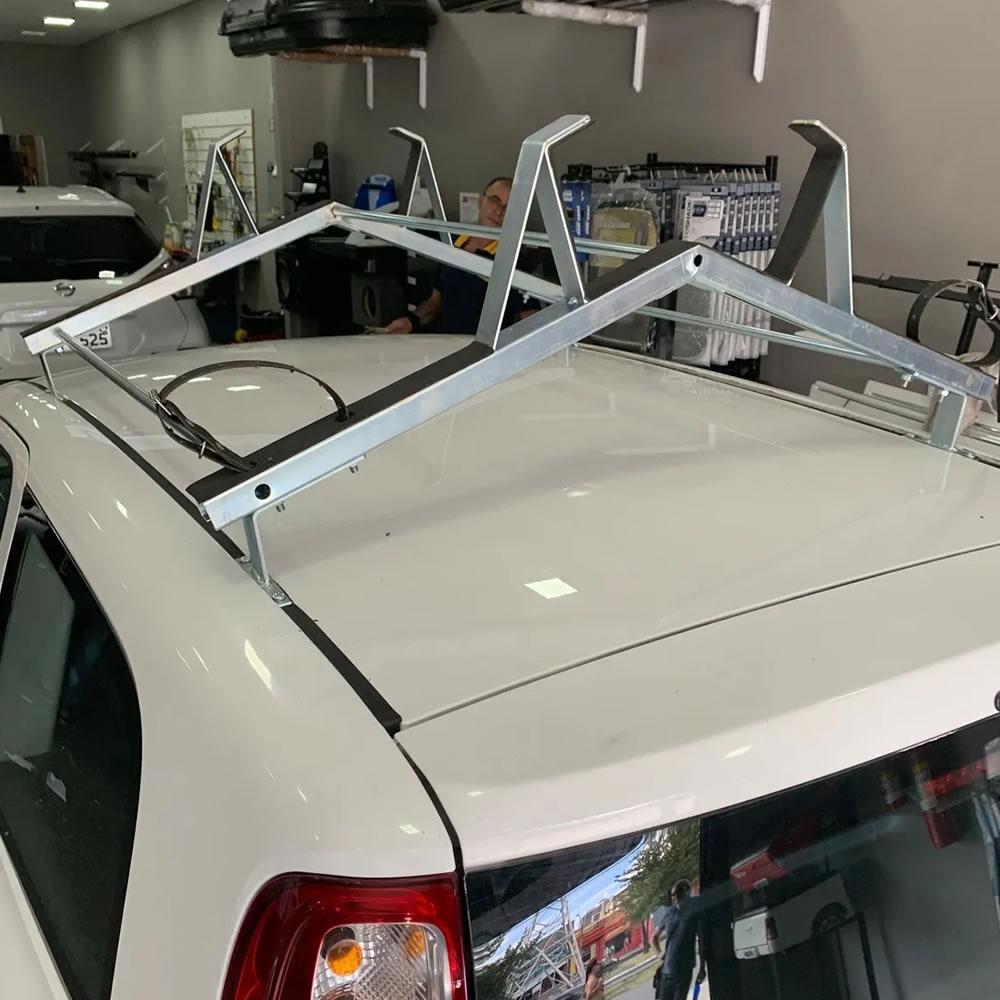 Rack Teto Suporte Porta Escadas Renault Kwid 2017 Ate 2021 - Carrefour