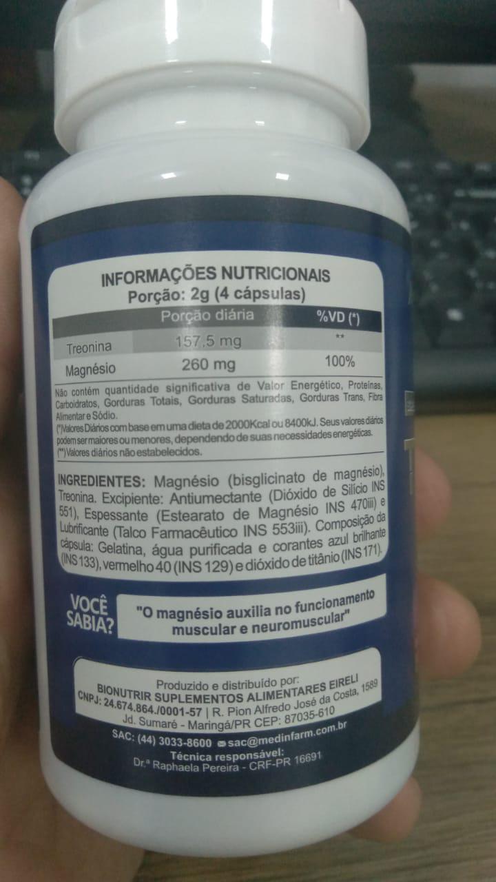 Kit 2 Magnesio Treonato 120 Caps 500mg Auxiliar Na Memoria - Carrefour