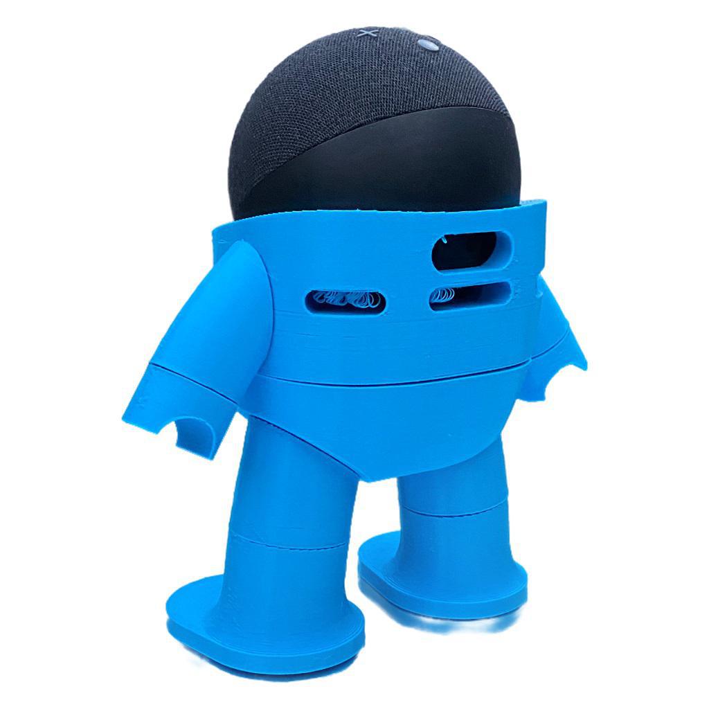 Suporte Mesa Casa Robô Para Amazon Alexa Echo Dot 4 Azul - Carrefour